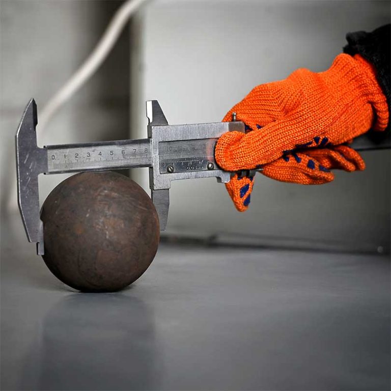 Quality Control — Steel Grinding Balls Inspection | Energosteel